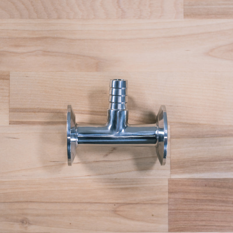 Whirlpool Tee for TC Kettles - Ss Brewtech